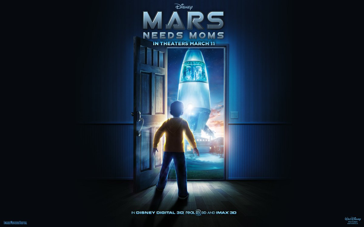 Mars Needs Moms Wallpaper