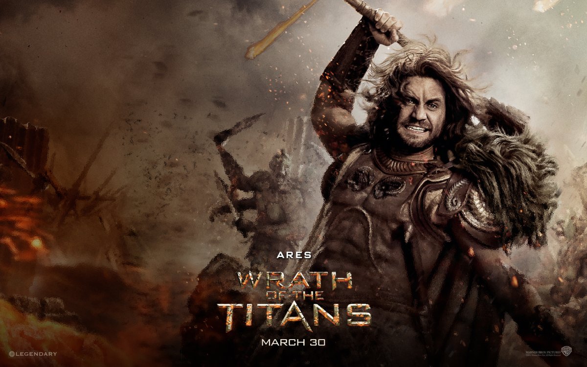 Wratgh Of The Titans - Ares Wallpaper