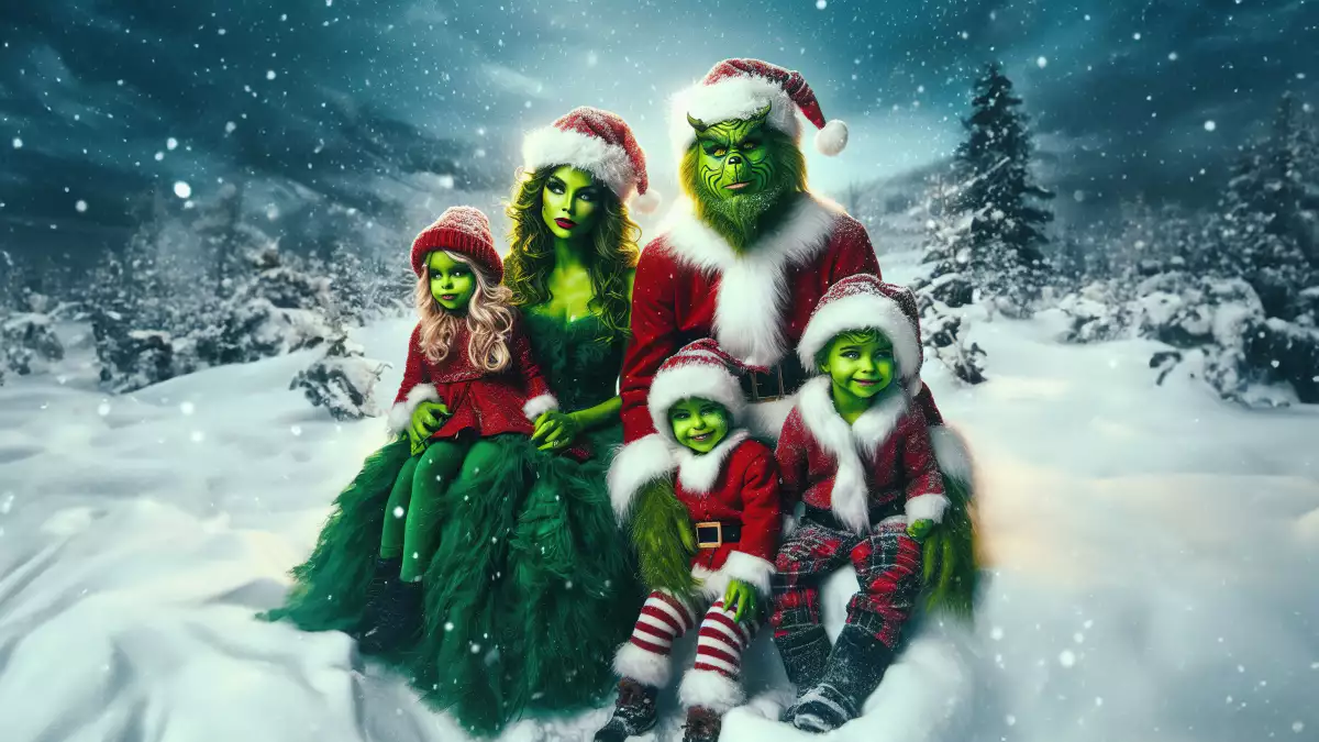Explore the Whimsy of the Grinch's Family in the Snow